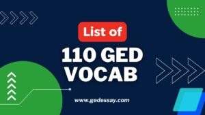 GED RLA Vocabulary List – 110 Essential Academic Words